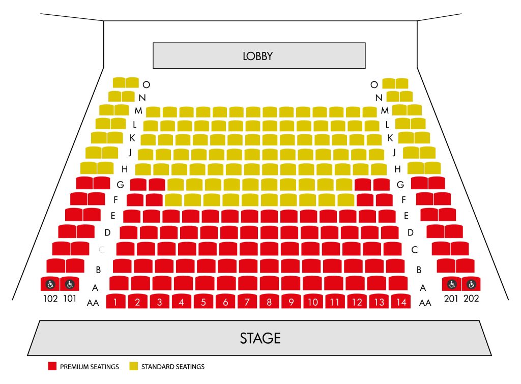 Seating Chart - Delray Beach Playhouse